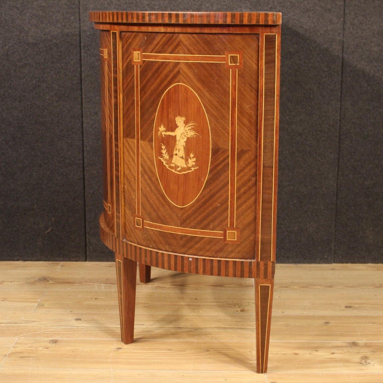 Italian Half Moon Sideboard in the Louis XVI Style, 20th Century For ...