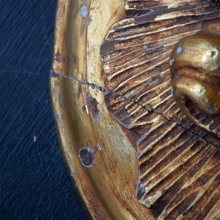 Italian Hand Carved Gold Gilt Wall Corbels, circa 1890 For Sale at ...