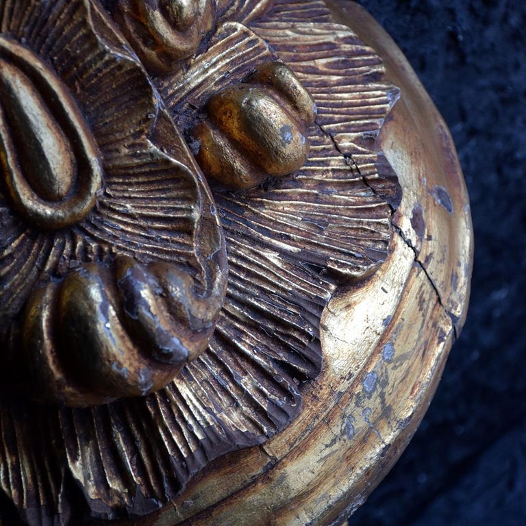 Italian Hand Carved Gold Gilt Wall Corbels, circa 1890 For Sale at ...