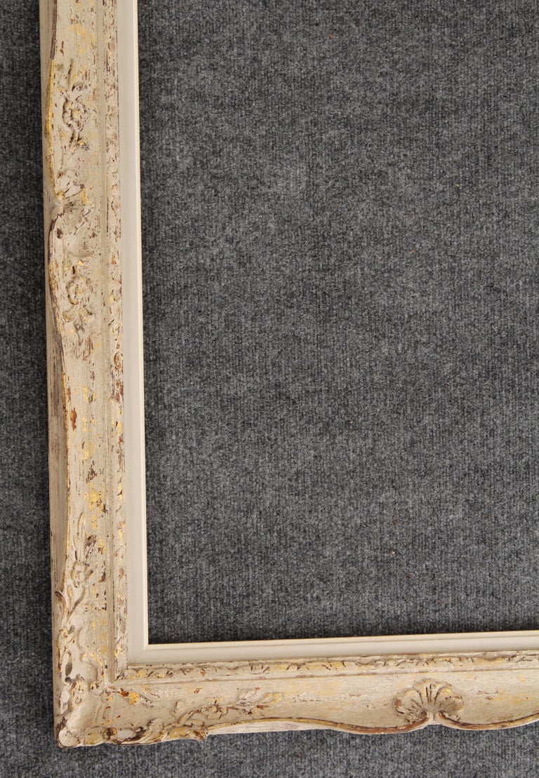 Italian Hand-Carved Wood Museum Frame, 1950s at 1stdibs