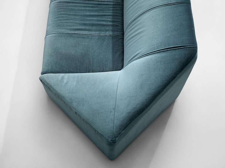 Italian Hexagonal Shaped Sofa For Sale at 1stDibs