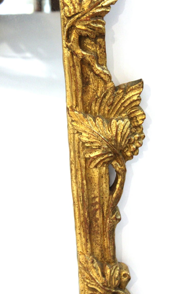 Italian Hollywood Regency Mirror With Neoclassical Revival Gilt Frame ...