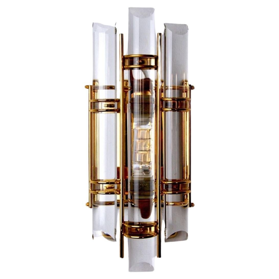Tole Magnolia Hollywood Regency Wall Light Fixture at 1stDibs