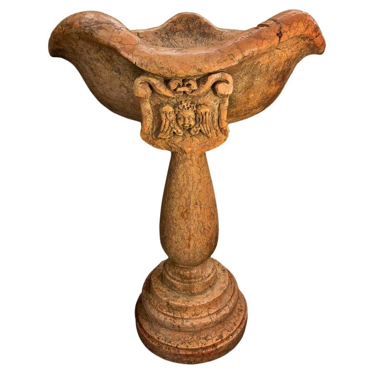 Italian Holy Water Stoup in Red Verona Marble 18th Century For Sale at ...