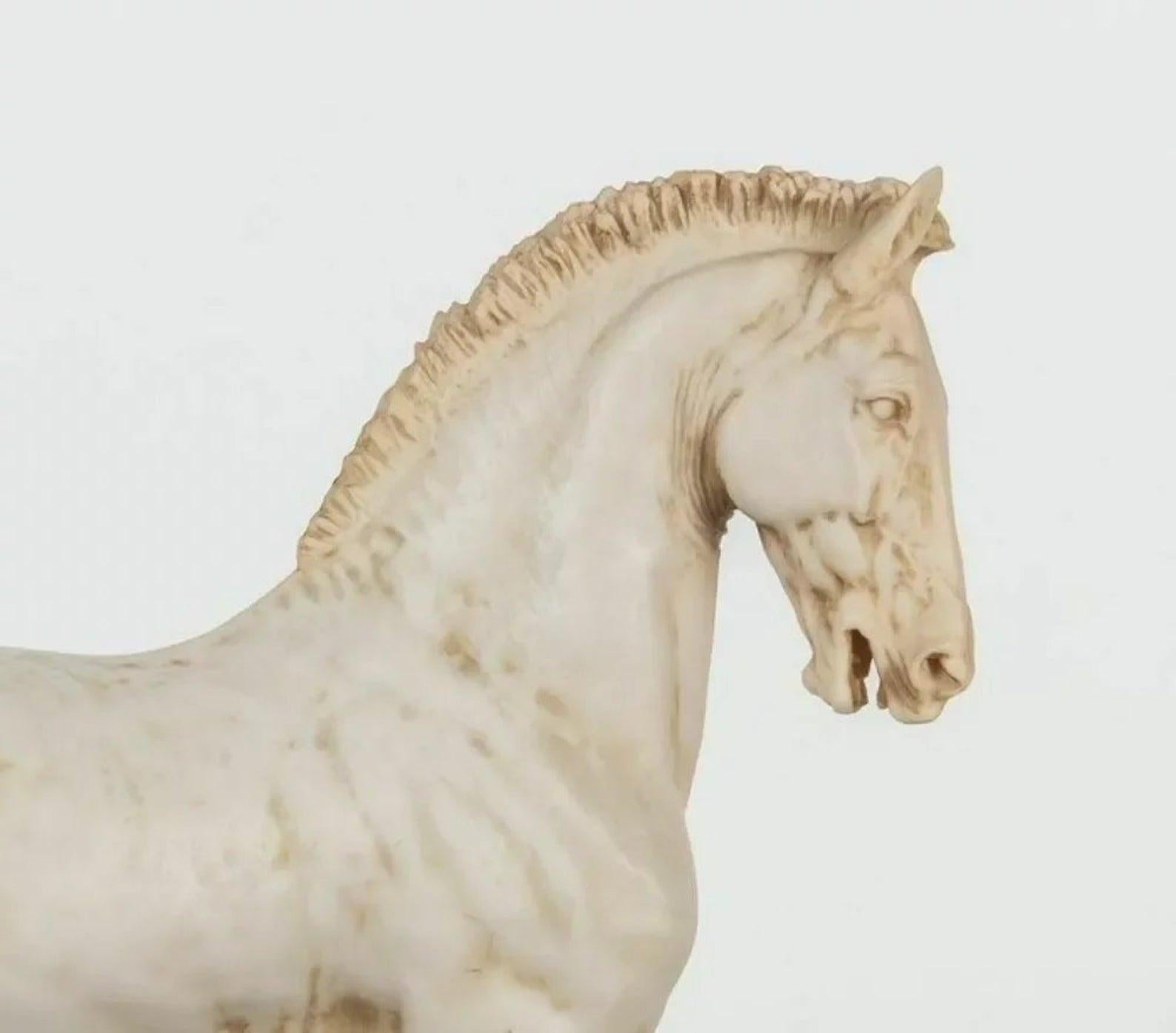 Italian Horse Sculpture 20th Century Plaster at 1stDibs | horse plaster