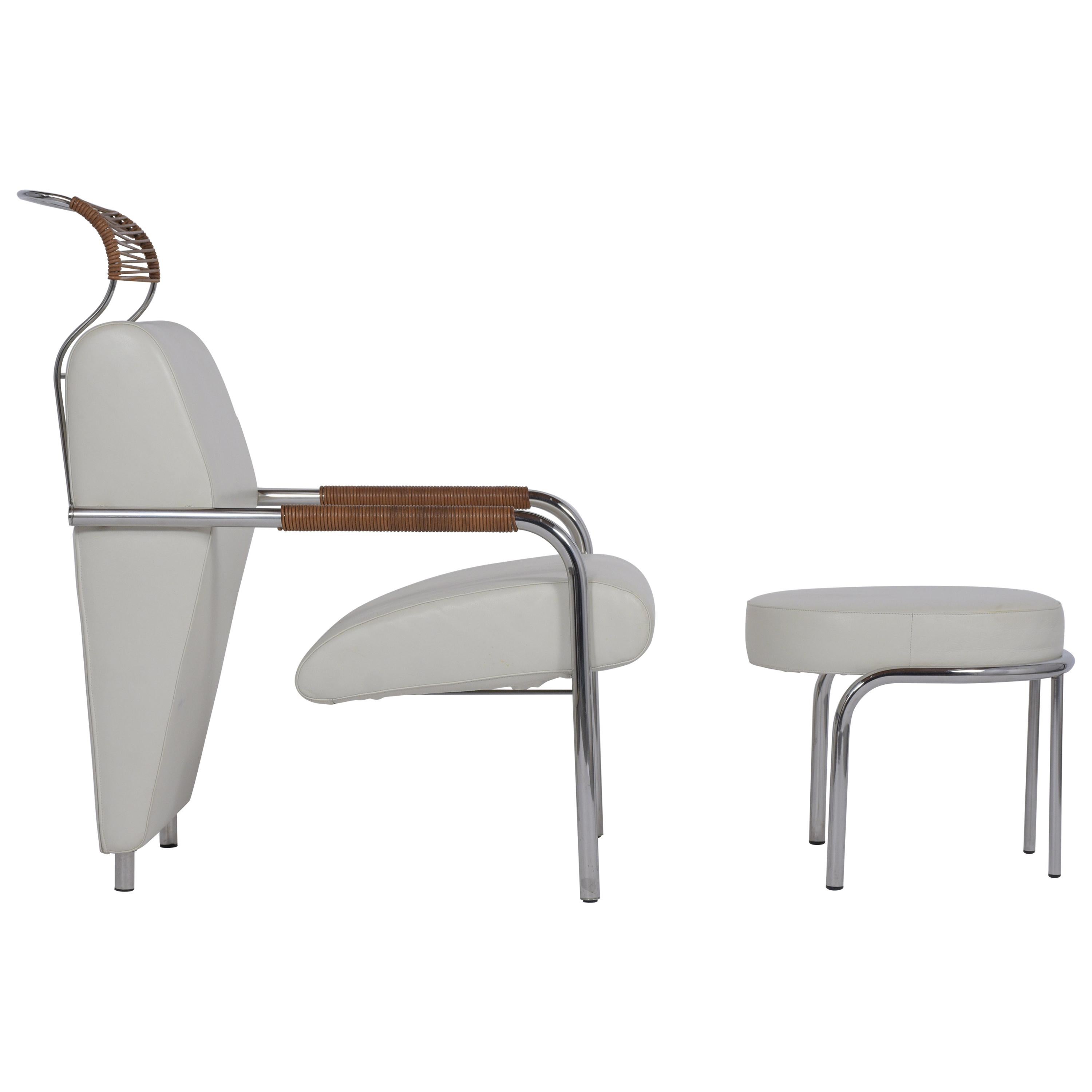 Italian Mid Century Modern Lounge Chairs at 1stDibs