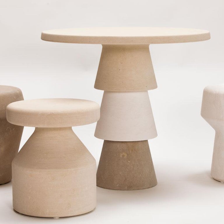 Italian Limestone Table by Pimar For Sale at 1stDibs