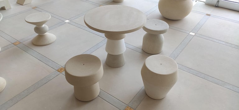 Italian Limestone Table by Pimar For Sale at 1stDibs