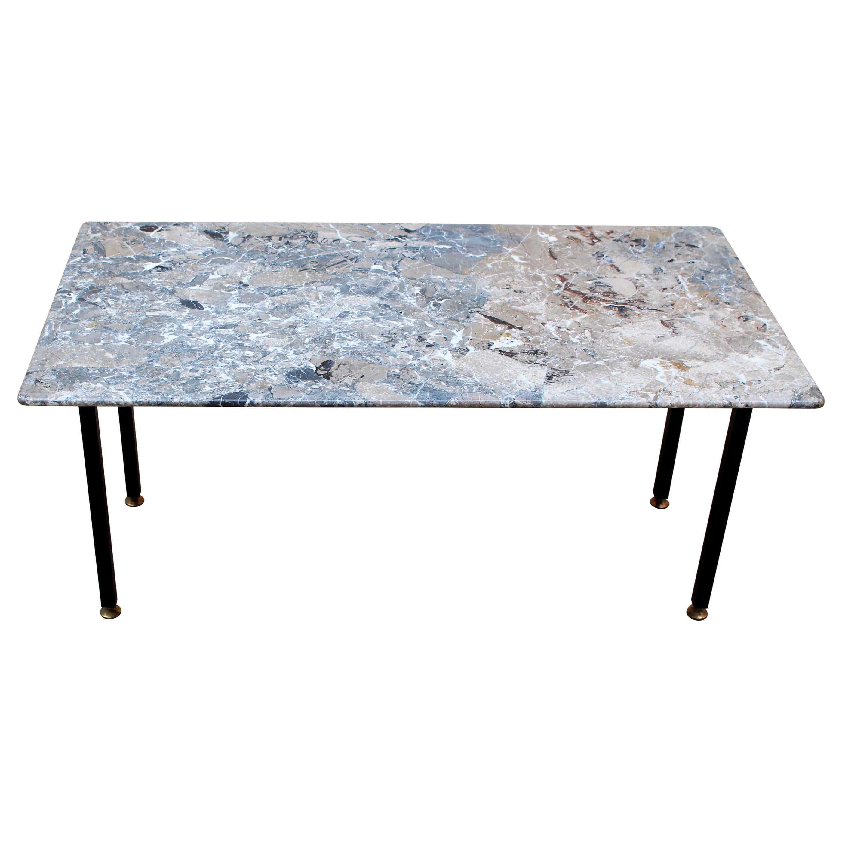 Italian Marble Coffee Table at 1stDibs