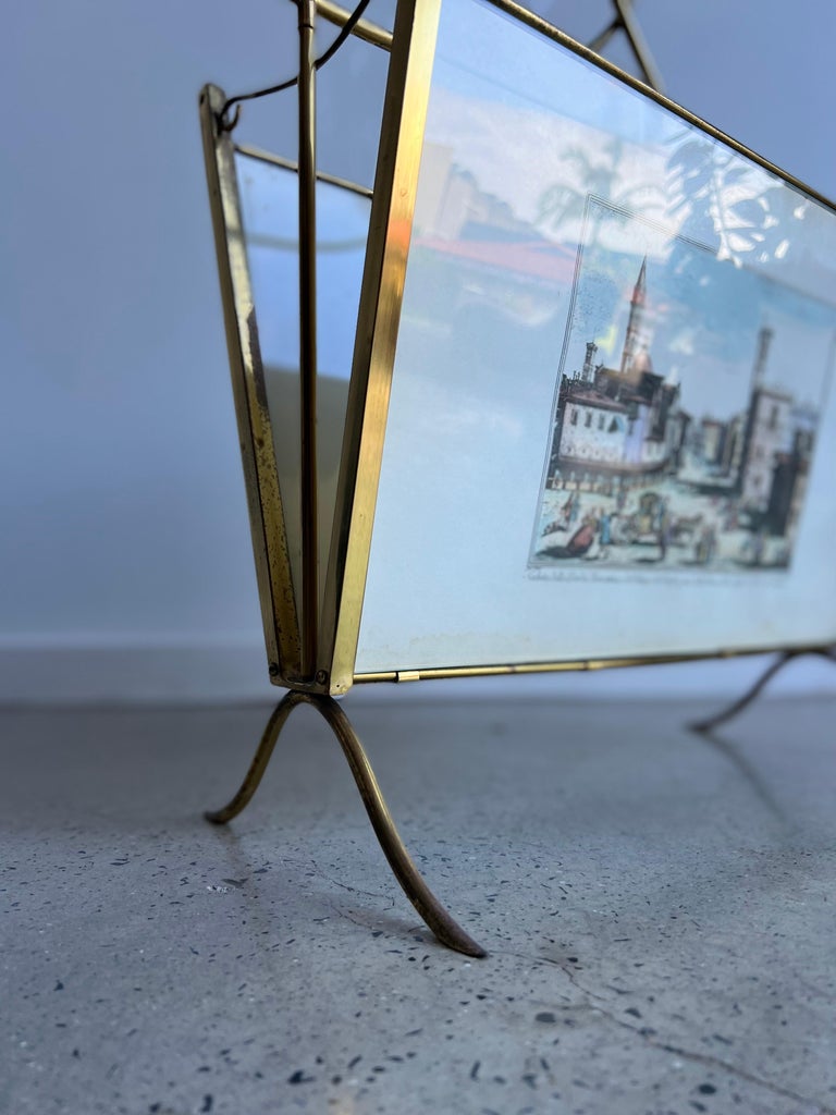 Italian Magazine Holder Representing Florence For Sale at 1stDibs