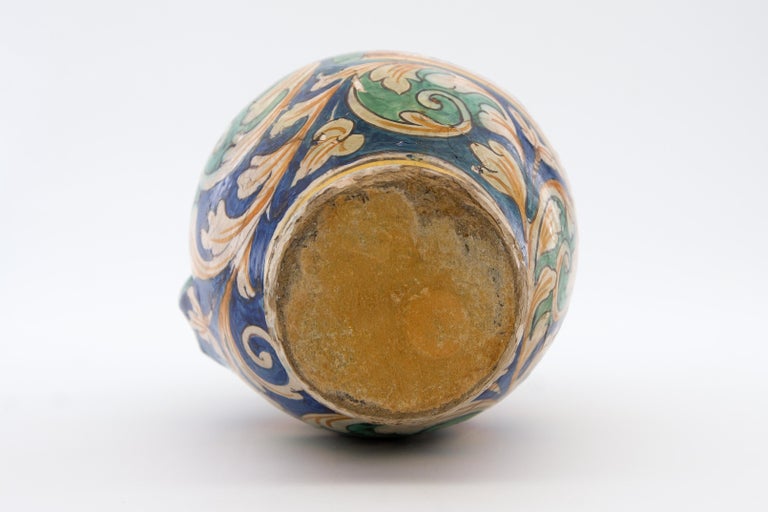 Italian Maiolica Pharmacy Jar For Sale at 1stDibs