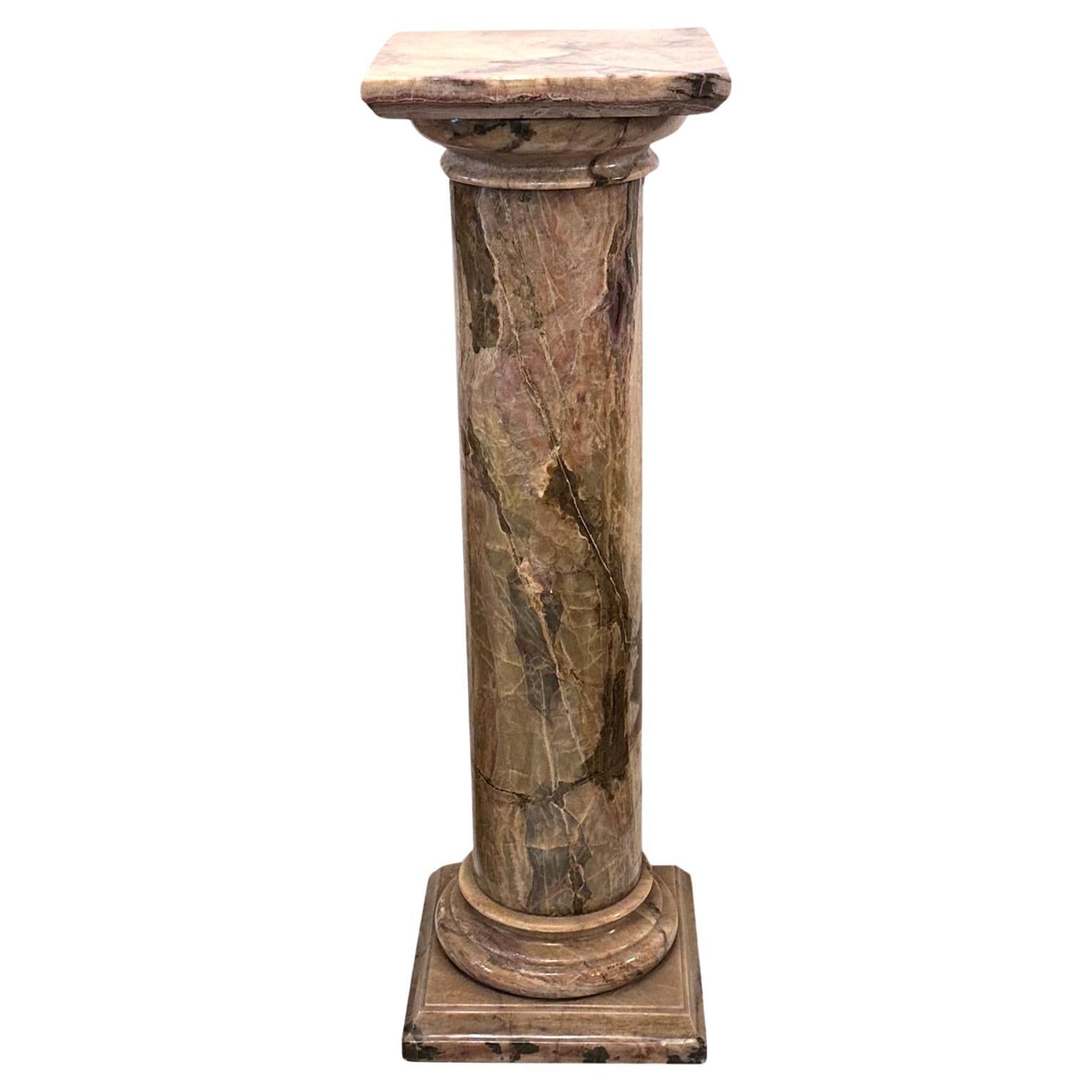 Stunning Marble Column at 1stDibs