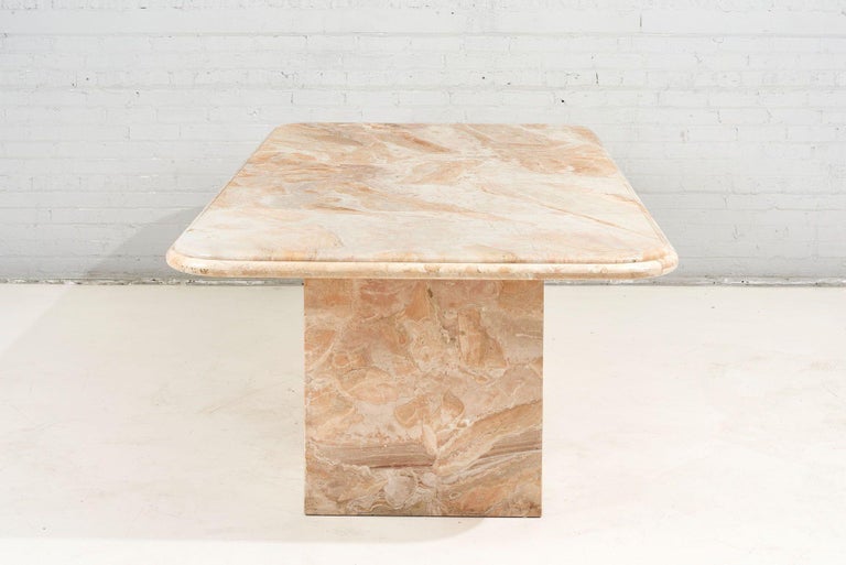 Italian Marble Dining Table, 1970 For Sale at 1stDibs