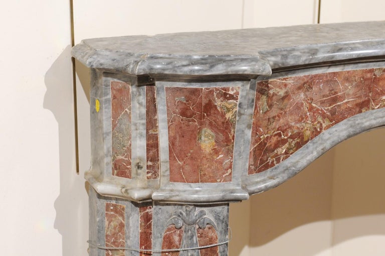 Italian Marble Fireplace Surround, 18th Century at 1stDibs