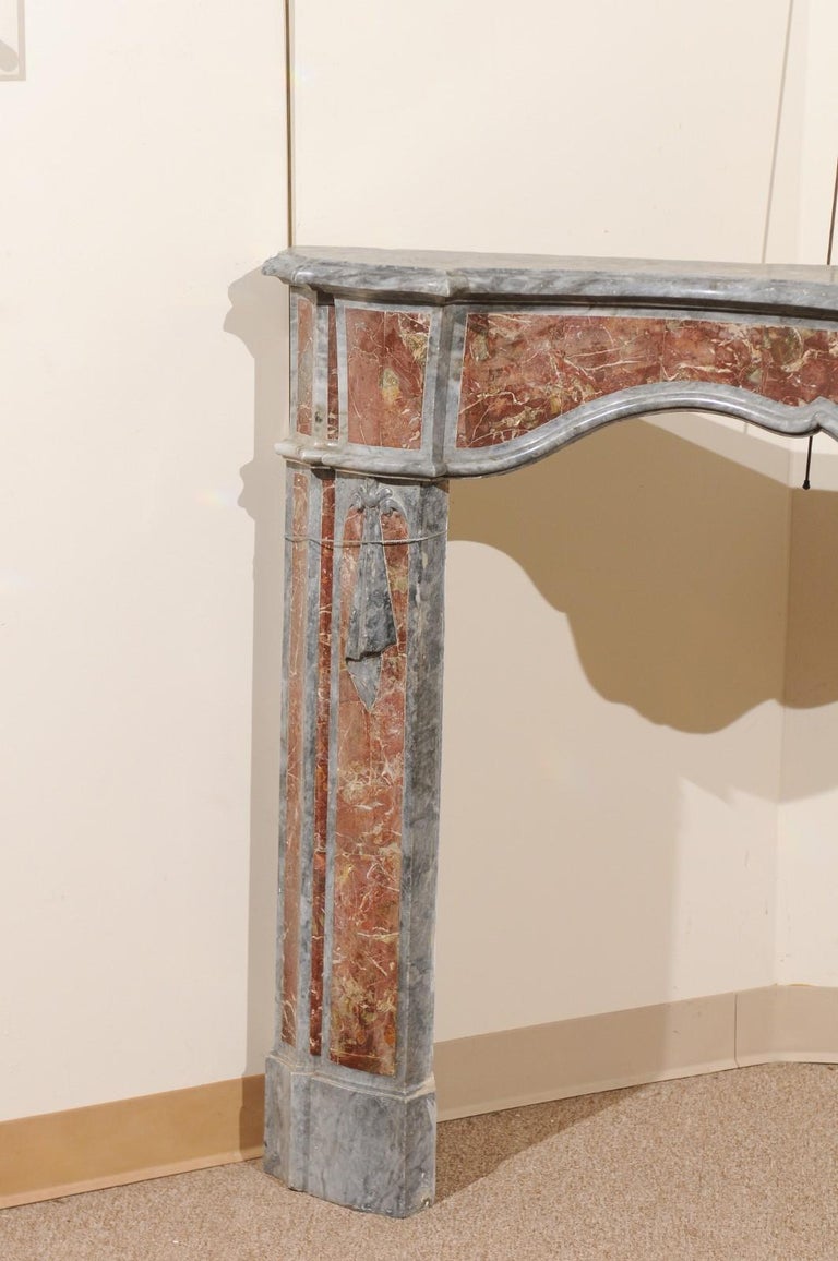 Italian Marble Fireplace Surround, 18th Century at 1stDibs