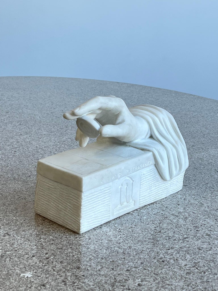 Italian Marble Hand Carved Sculpture For Sale at 1stDibs