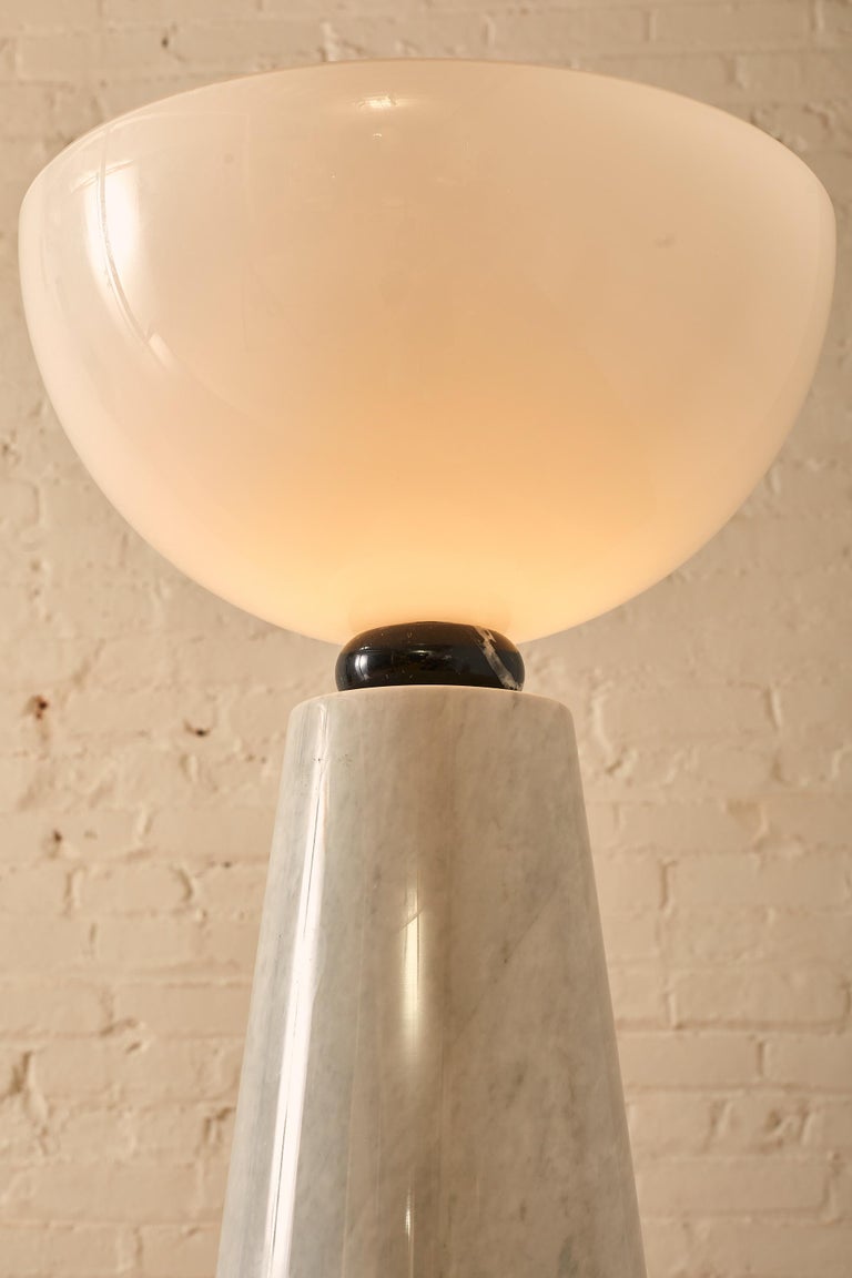 Italian Marble Table Lamp For Sale at 1stDibs