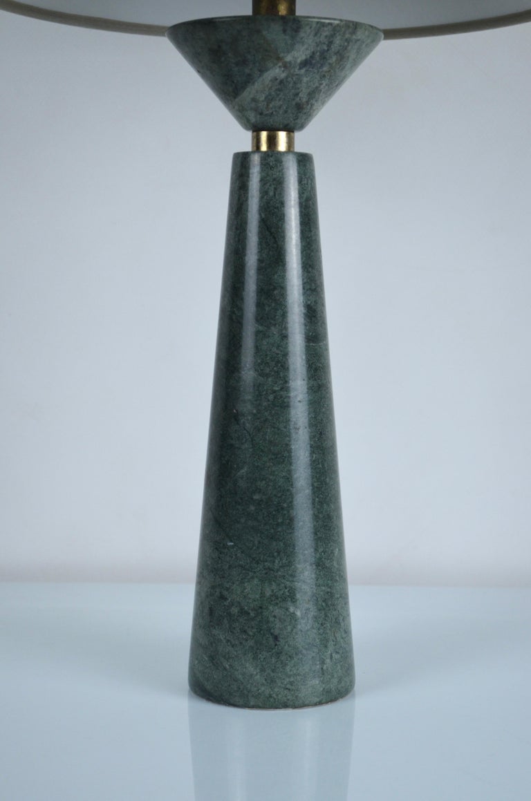 Italian Marble Table Lamp For Sale at 1stDibs