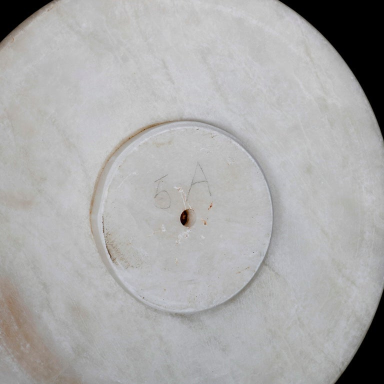 Italian Marble Turned Column Smoking Table, 20th Century at 1stDibs