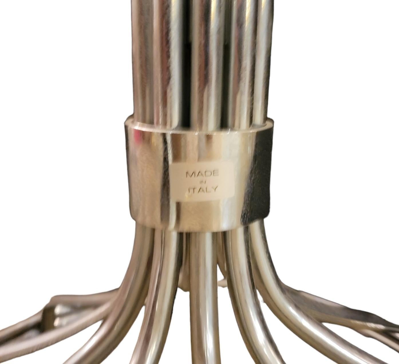 Italian MCM Pan Am 1960s Chrome Swivel Chairs by Gaston Rinaldi For ...