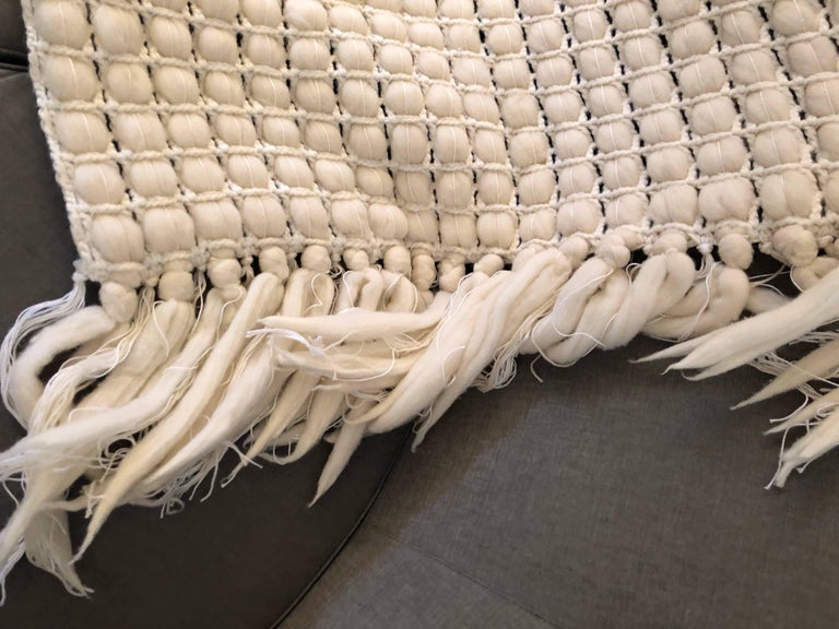 Italian Merino Wool "Pavia" Throw For Sale at 1stDibs