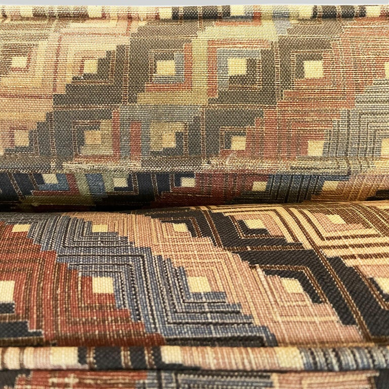 Italian Mid-Century Armchair with Missoni Fabric by Saporiti Italia ...