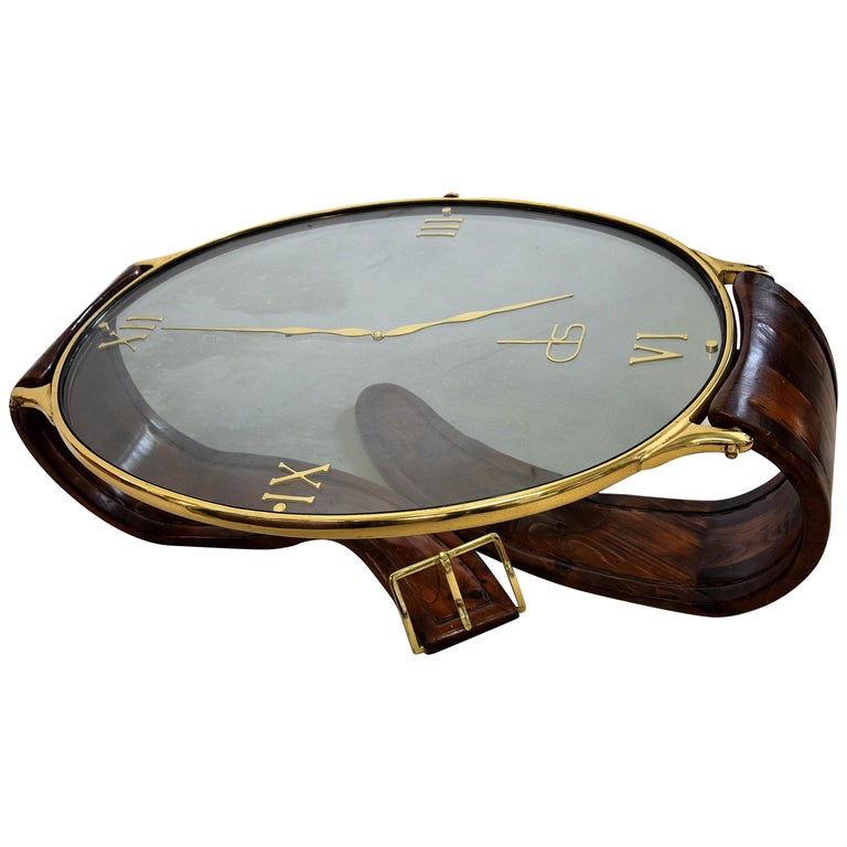 Classic Vintage Wristwatch Mid Century Italian Coffee Table at 1stDibs ...