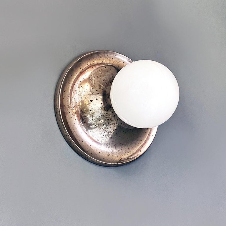 Italian Mid Century Light Ball Wall or Ceiling Lamp, Castiglioni's for ...
