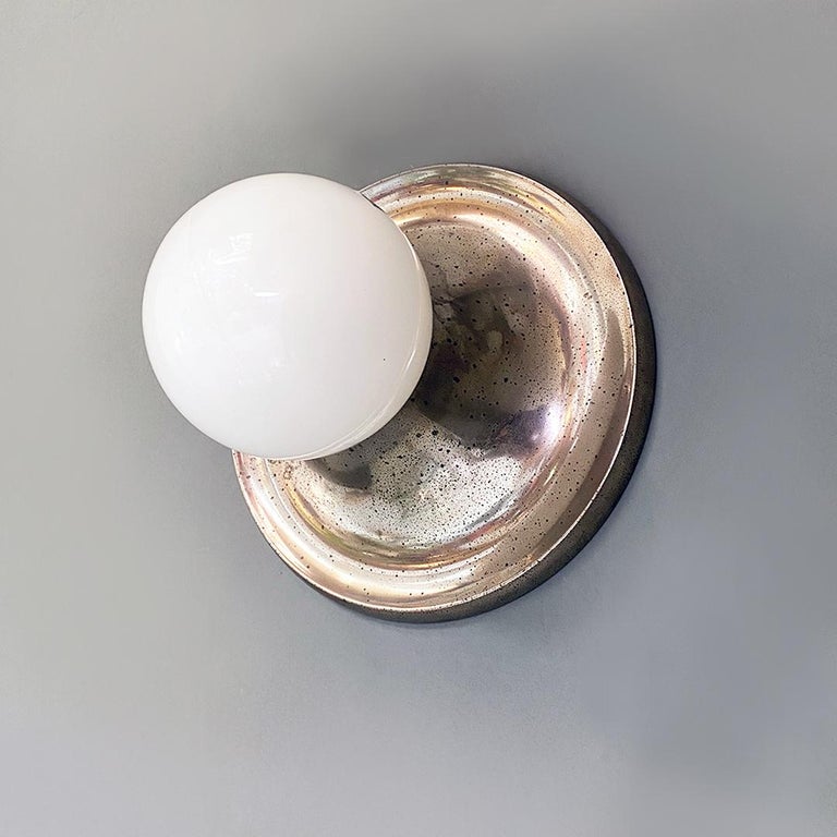 Italian Mid Century Light Ball Wall or Ceiling Lamp, Castiglioni's for ...