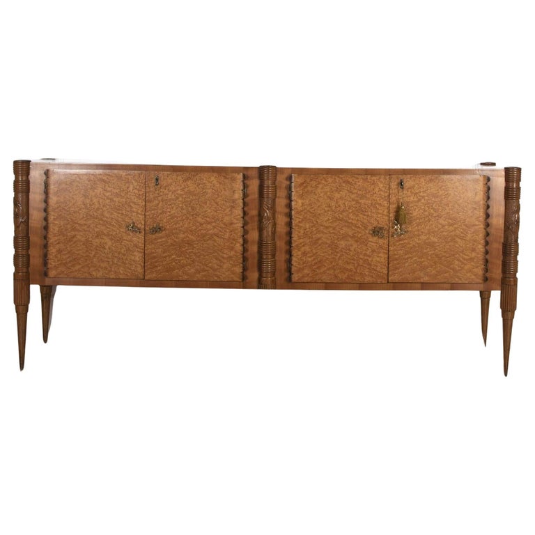Italian Mid-Century Maple Sideboard at 1stDibs