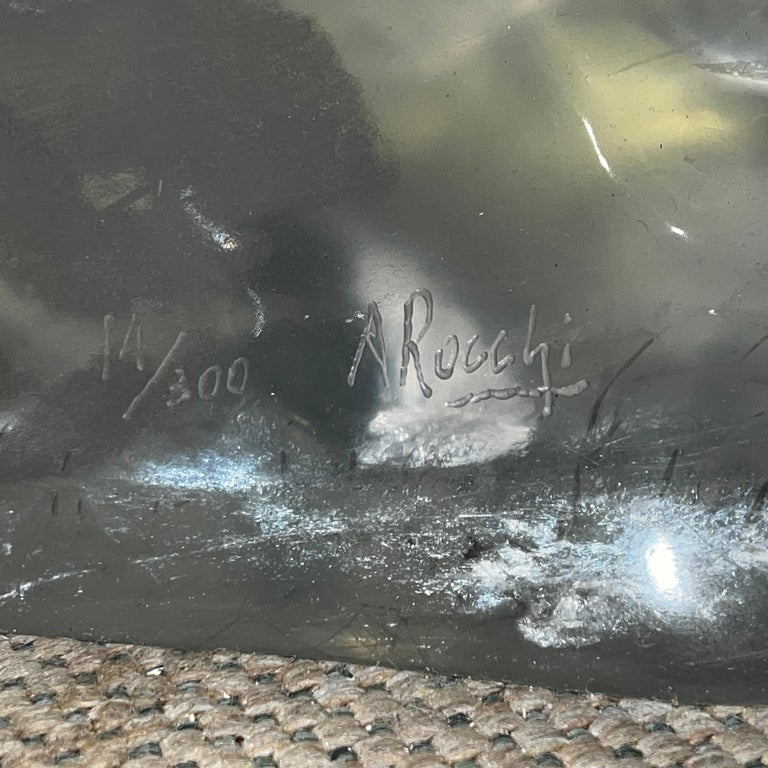 Italian Mid-Century Modern Acrylic and Glass Coffee Table by Alberto ...