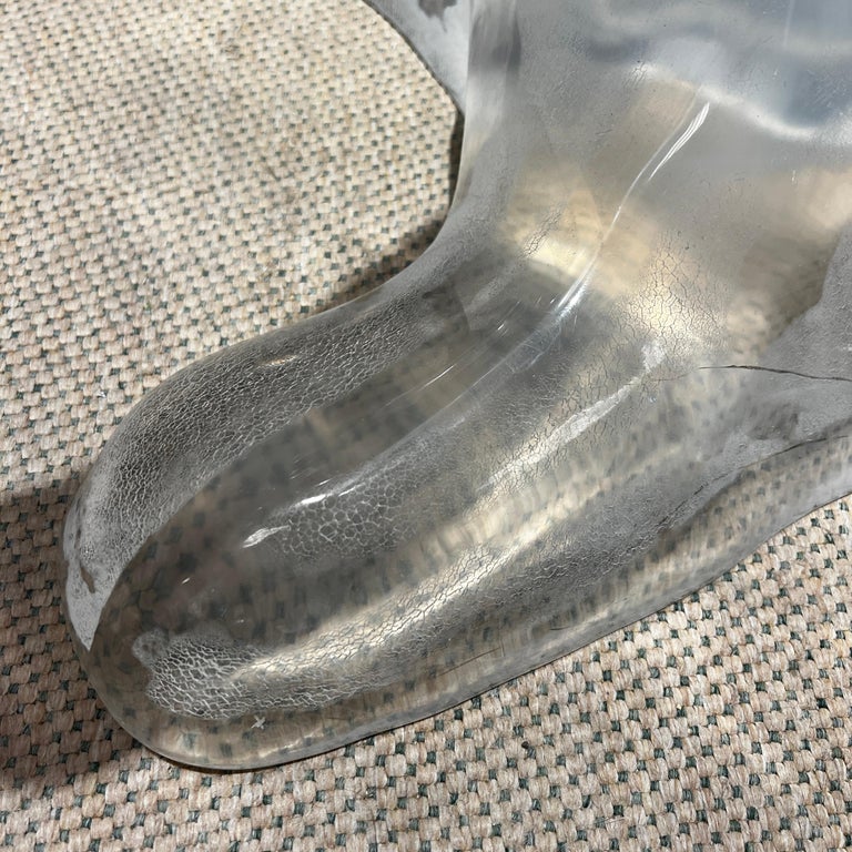 Italian Mid-Century Modern Acrylic and Glass Coffee Table by Alberto ...