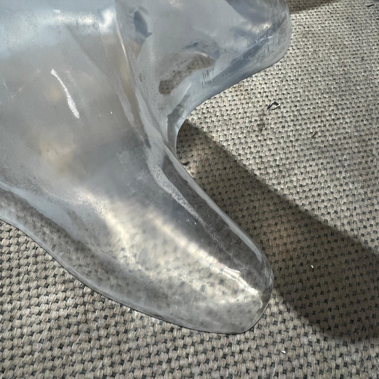 Italian Mid-Century Modern Acrylic and Glass Coffee Table by Alberto ...