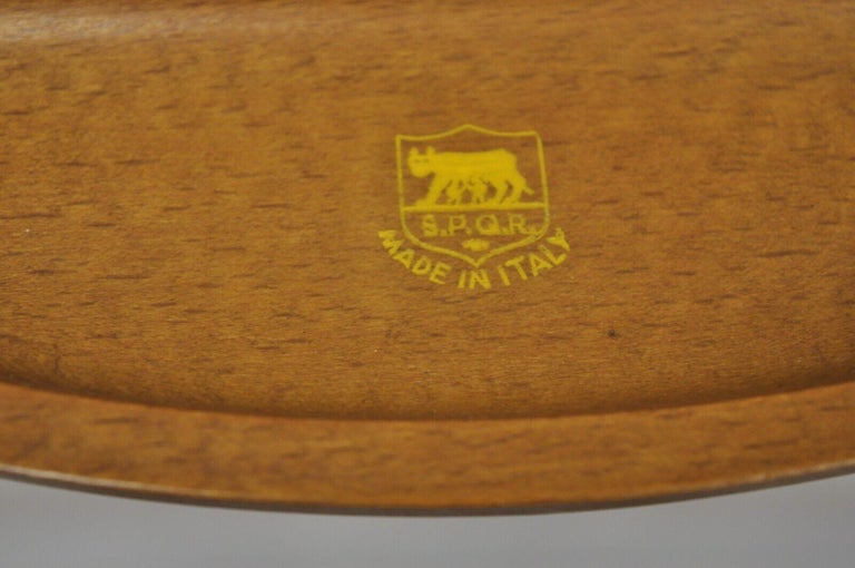 Italian Mid Century Modern Birch Wood Clothing Valet Butler Stand By ...