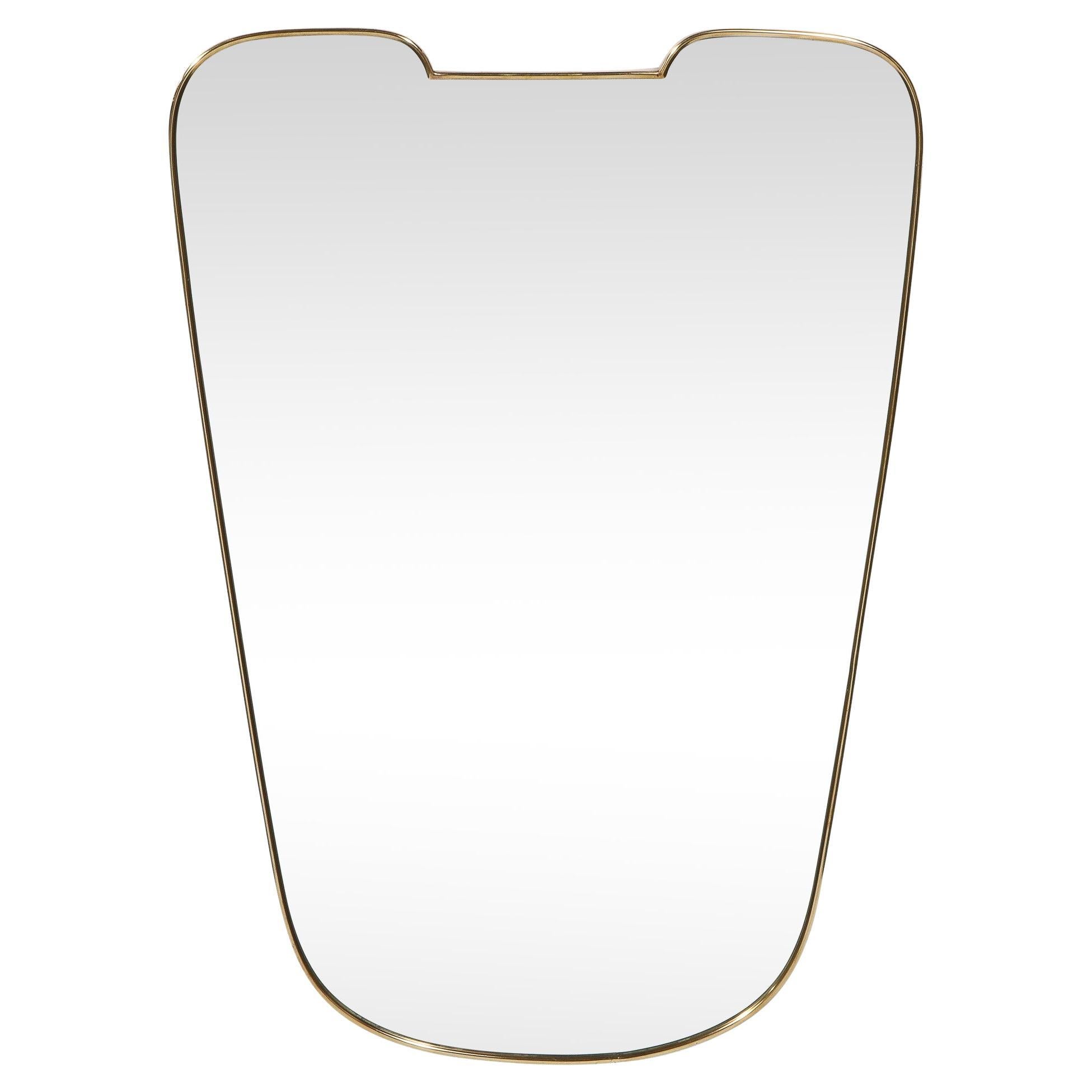 Italian Shield Mirror at 1stDibs