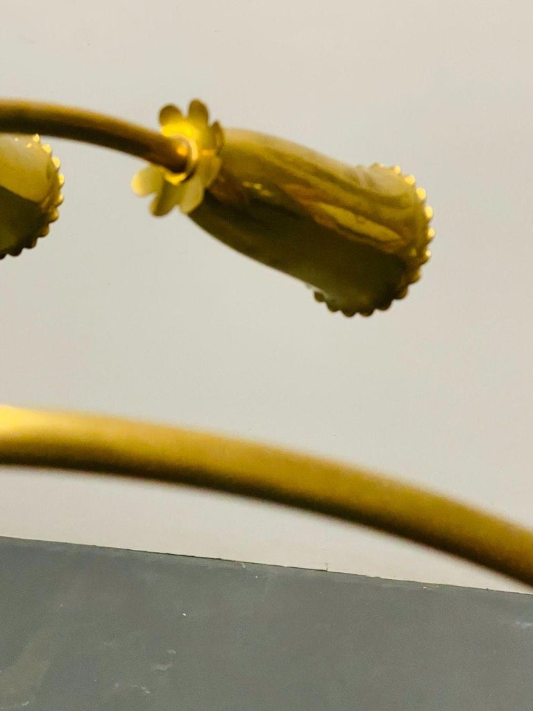 Italian Mid-Century Modern Chandelier, Oscar Torlasco, Organic Form ...