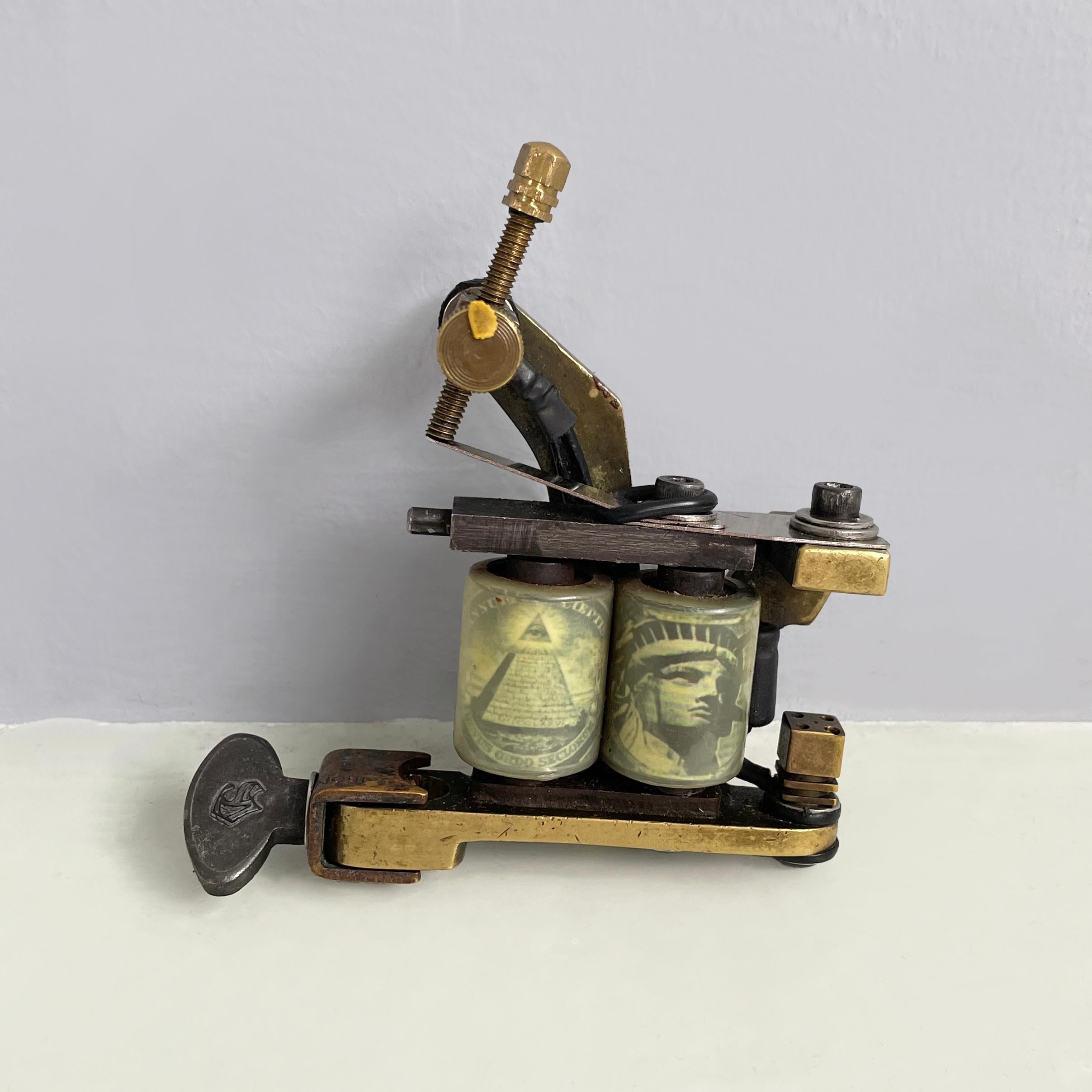 Italian mid-century modern Double coil tattoo machine by Iron Work ...