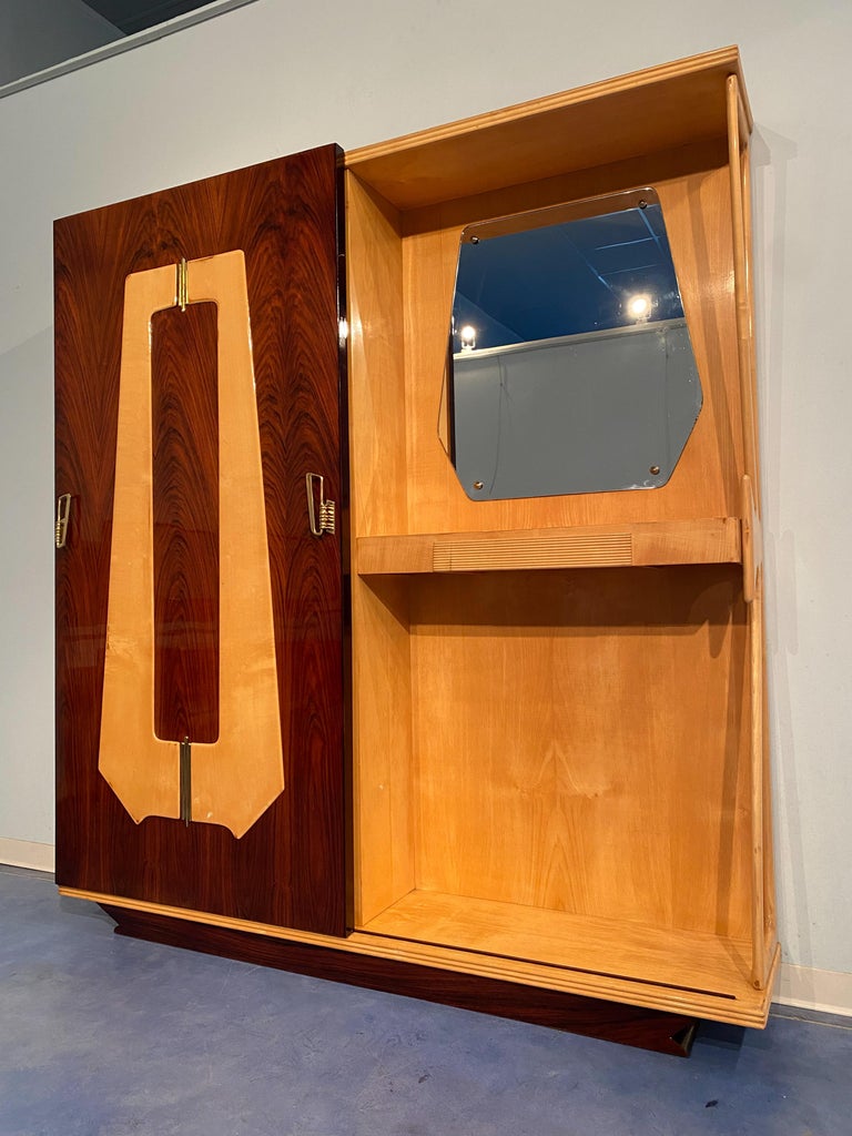 Italian Mid-Century Modern Entrance Wardrobe Console, 1950s For Sale at ...