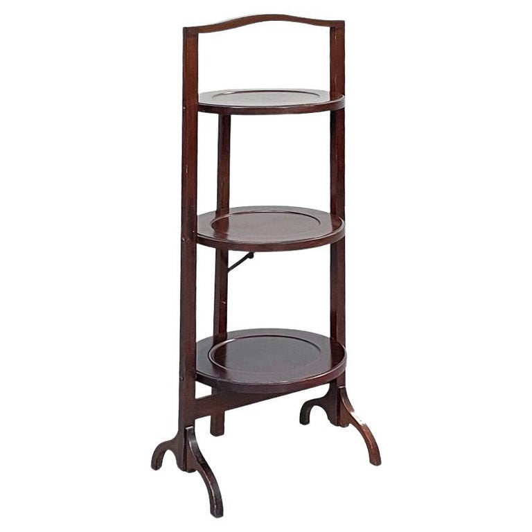 Italian Mid-Century Modern Floor Display Cabinet in Wood, 1960s For ...