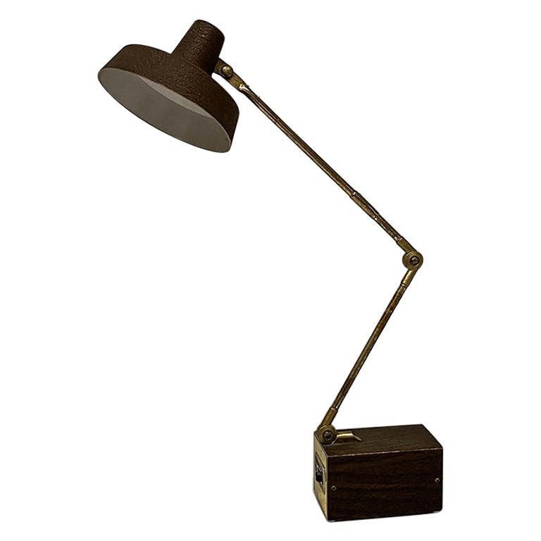 Italian Mid-Century Modern Folding Table Lamp Tensor by Jay Monroe ...