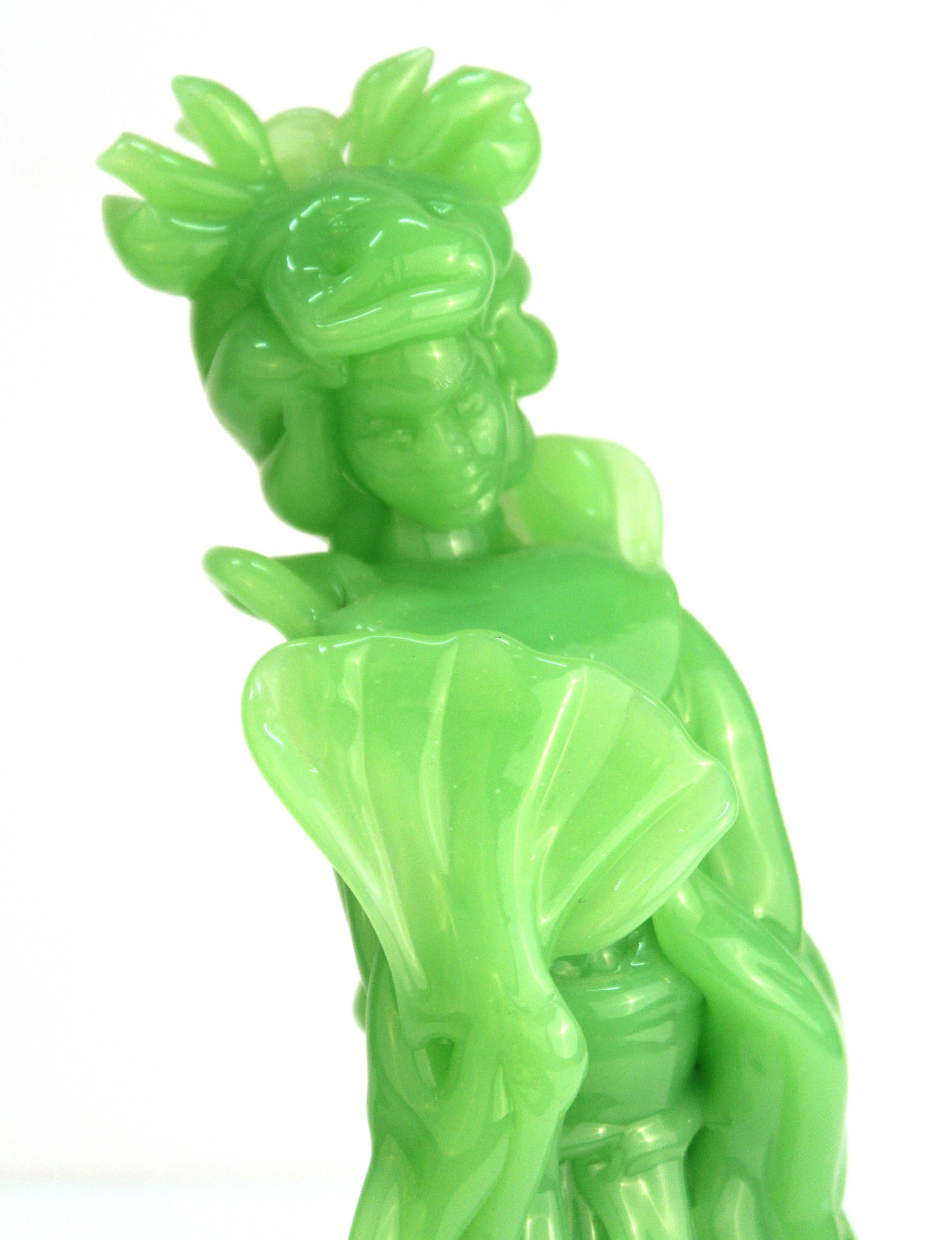 Italian Mid-Century Modern Murano 'Jade' Glass Figurines For Sale at ...
