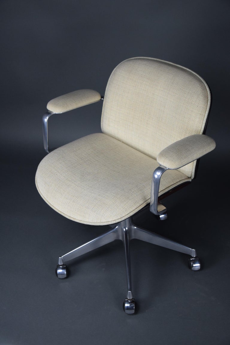 Italian Mid-Century Modern Office Chair by Ico Parisi for MiM Roma For ...