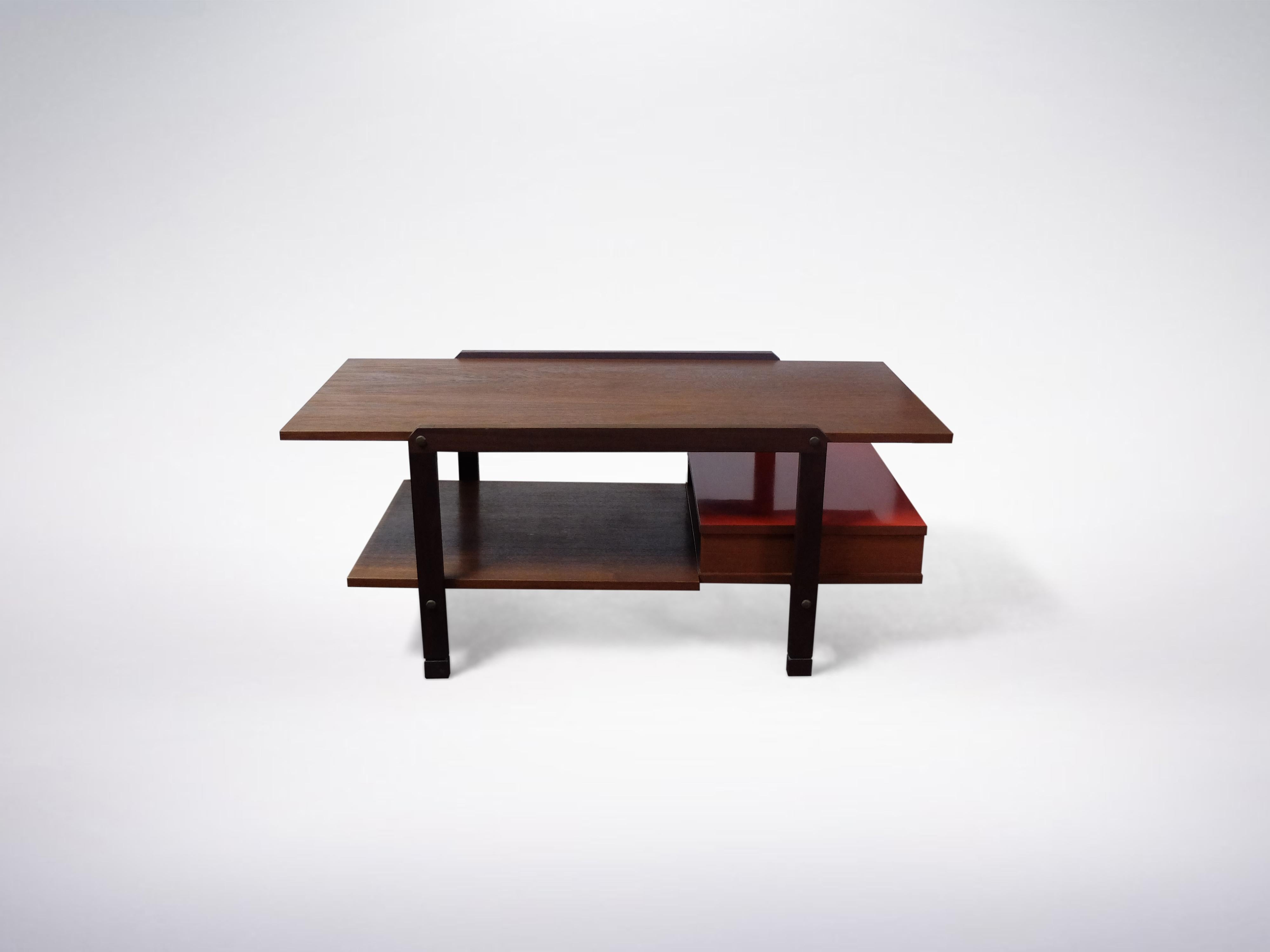 Italian Mid-Century Modern Rationalist Coffee Table, 1950s For Sale at ...