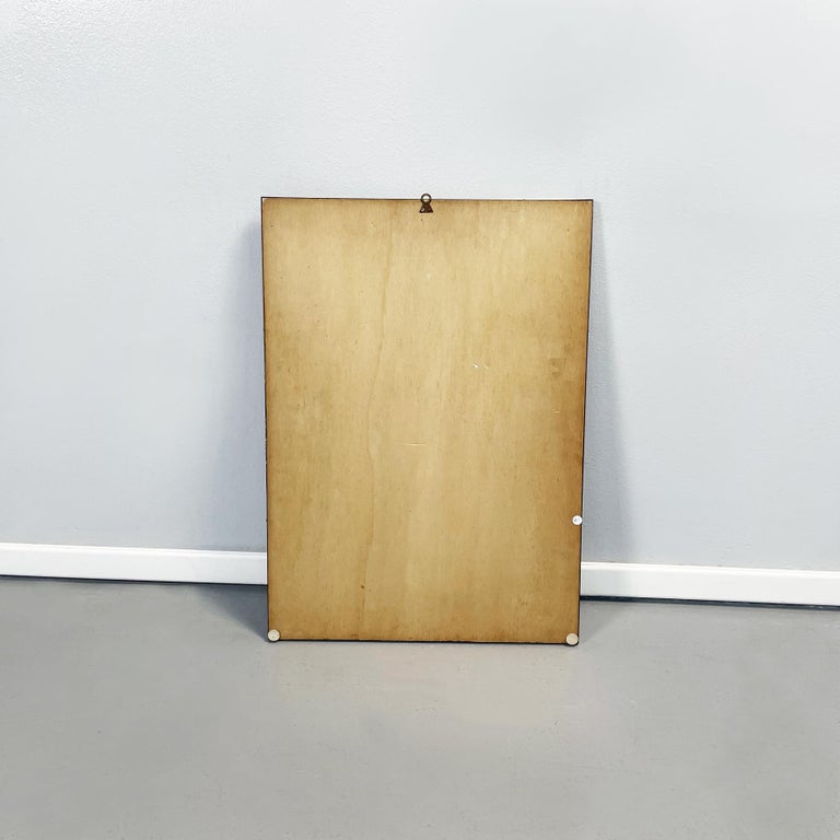 Italian Mid-Century Modern Rectangular Geometric Print by Mauro ...