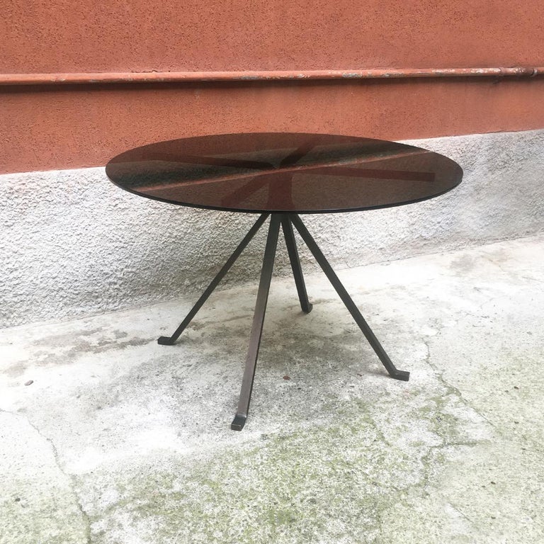 Italian Mid-Century Modern Round Table Cugino by Enzo Mari for Driade ...