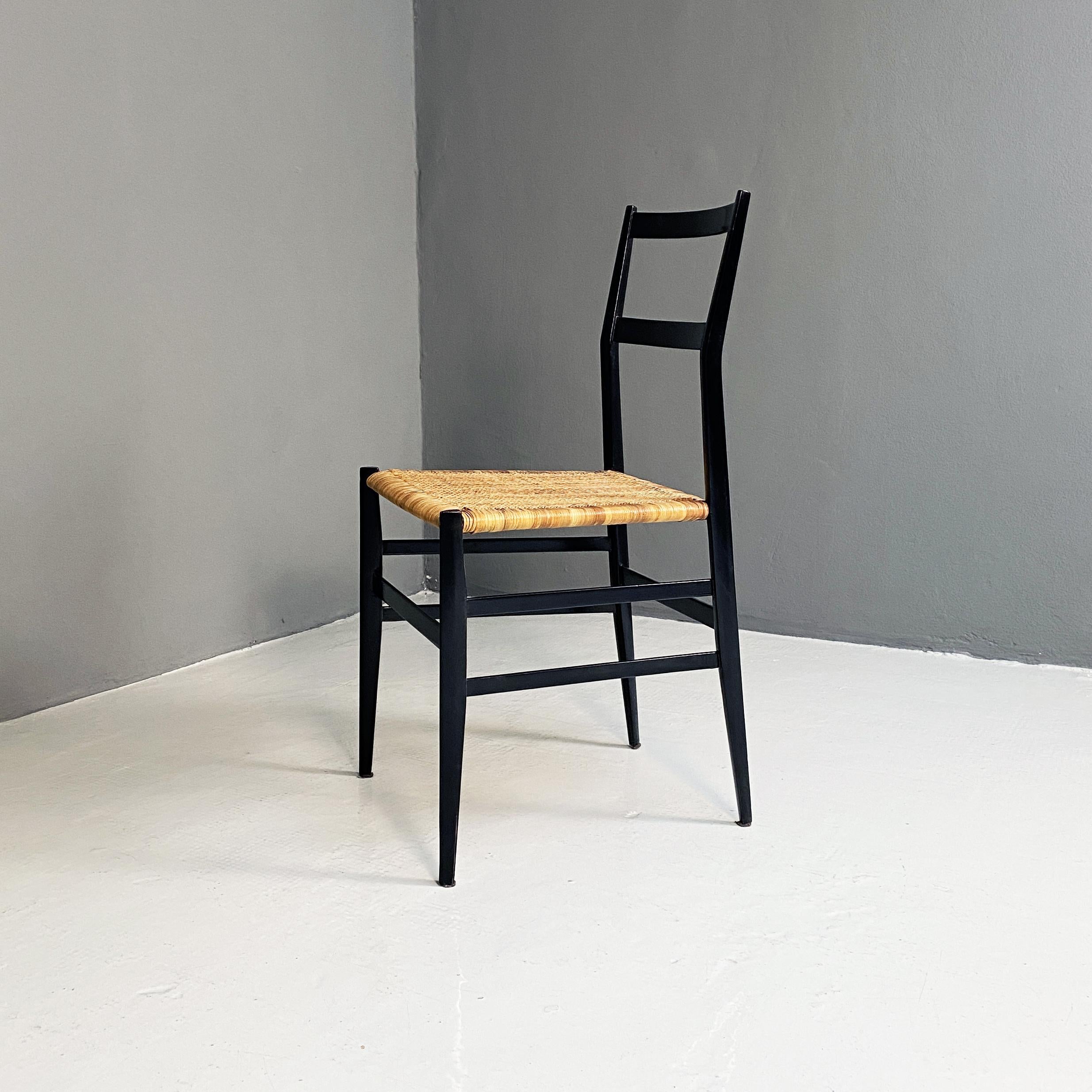 Italian Mid-Century Modern Superleggera Chair by Gio Ponti for Cassina ...