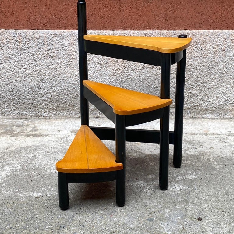 Italian Mid-Century Modern Wooden Staircase by Vico Magistretti, 1960s ...