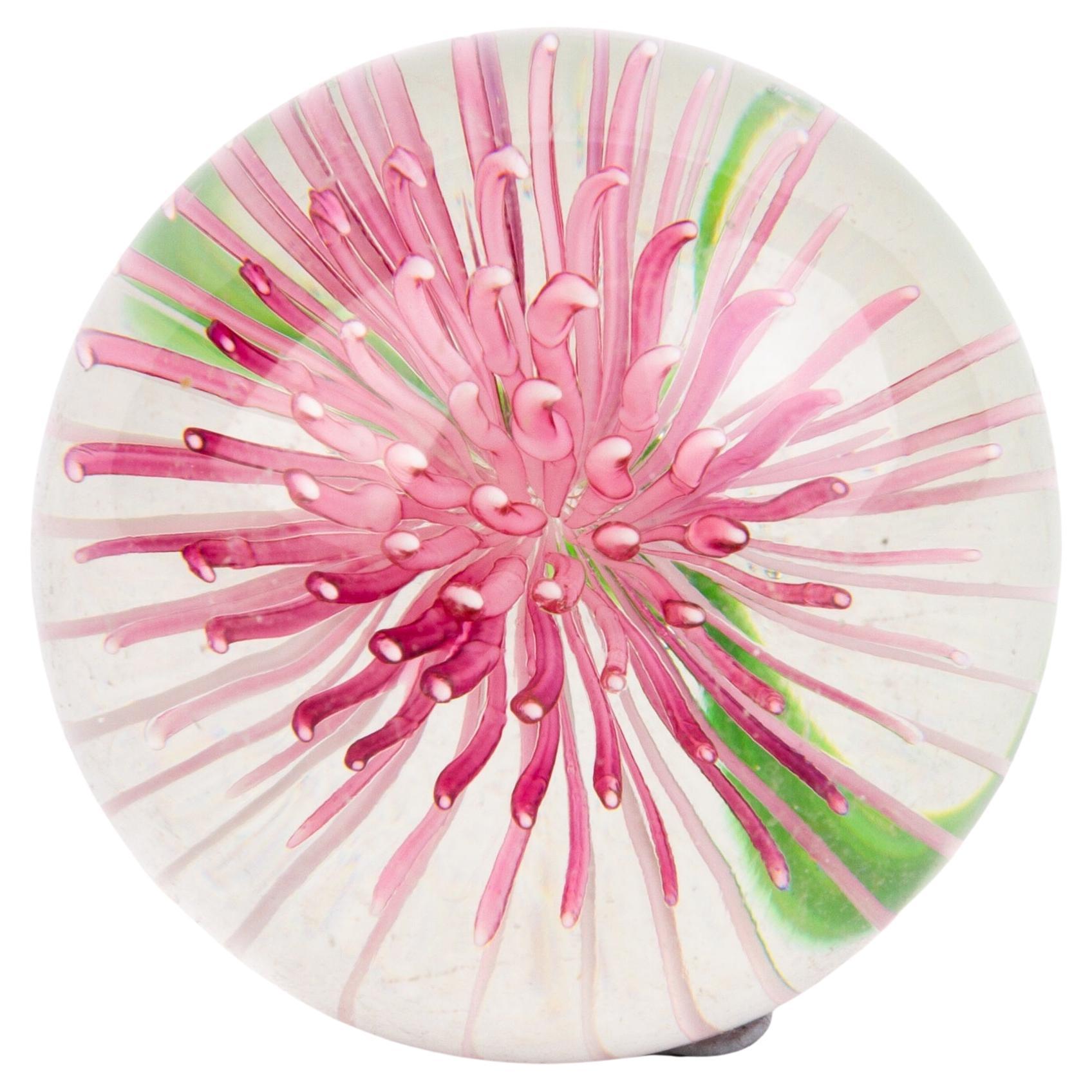 One Mid-Century Modern Faceted Glass Diamond Shaped Figurine ...