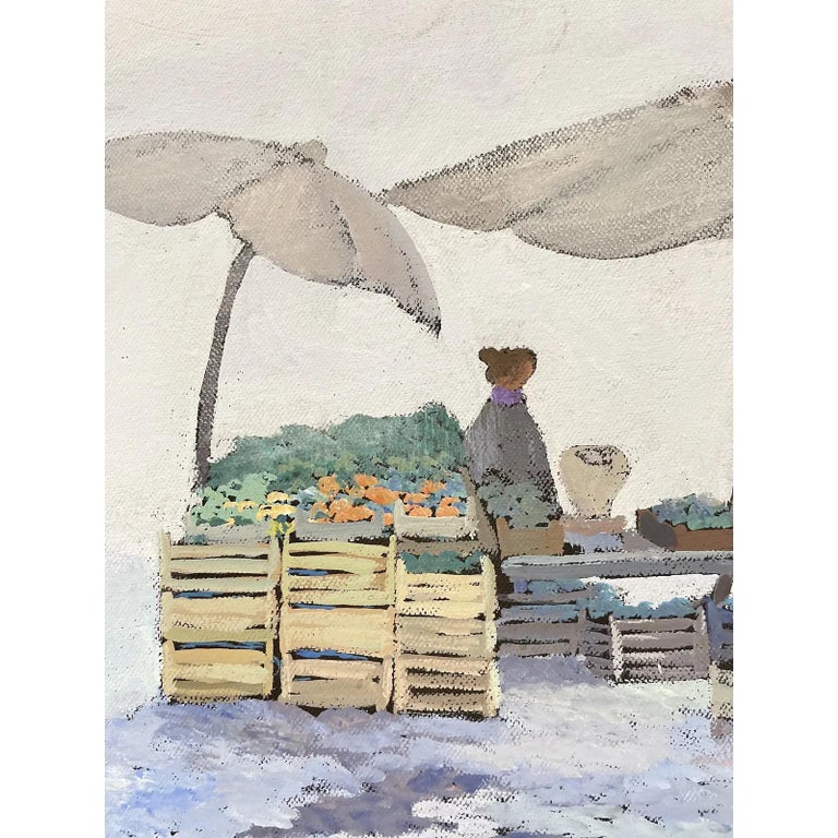 Italian Mid-Century Painting by Marchetta, 1970s For Sale at 1stDibs