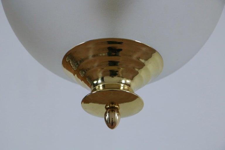 Italian Mid-Century Pendant Lamp, Azucena Style, 1960 For Sale at 1stDibs